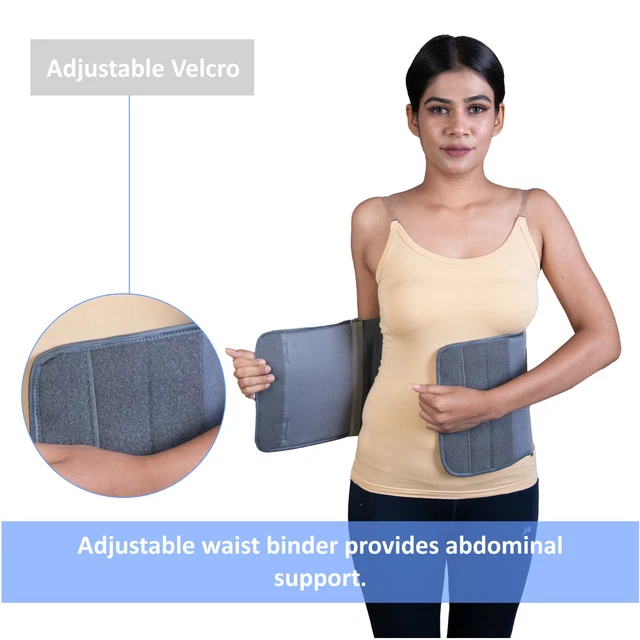 Premium Umbilical Hernia Abdominal Support Belly Button Navel Binder