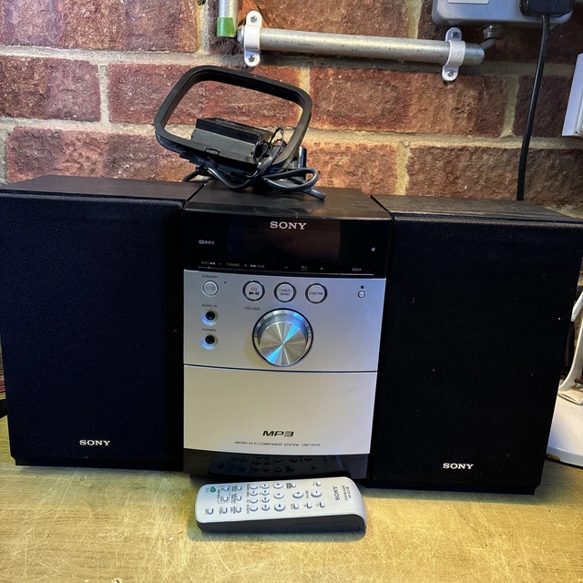 SONY CMT-EH15 MICRO Hi-Fi Stereo FM RDS Radio CD Player with remote £44 ...