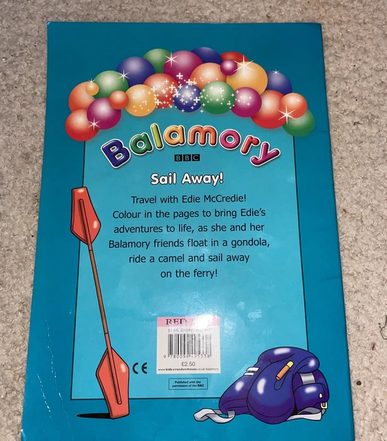 BALAMORY BBC SAIL AWAY COLOURING BOOK ~ 2005 ~ 1st Edition ~ LIKE NEW £ ...