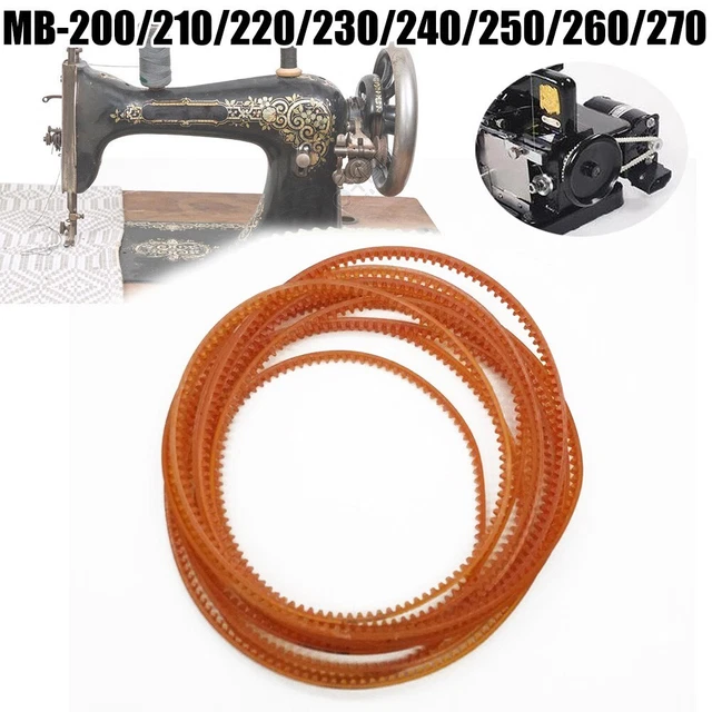 SEWING MACHINE MOTOR Drive V Belt Made of Quality Plastic 7 Sizes ...