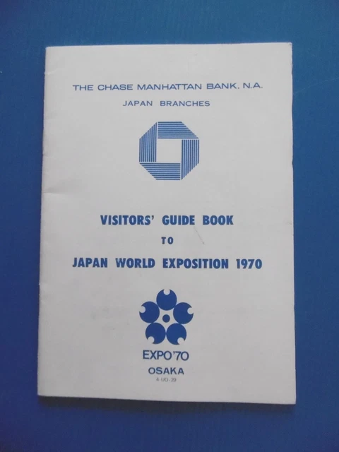 JAPAN WORLD EXPOSITION 1970 - Expo'70 Osaka - The Chase Manhattan Bank,N.a.-Rare EUR 23,00 ...