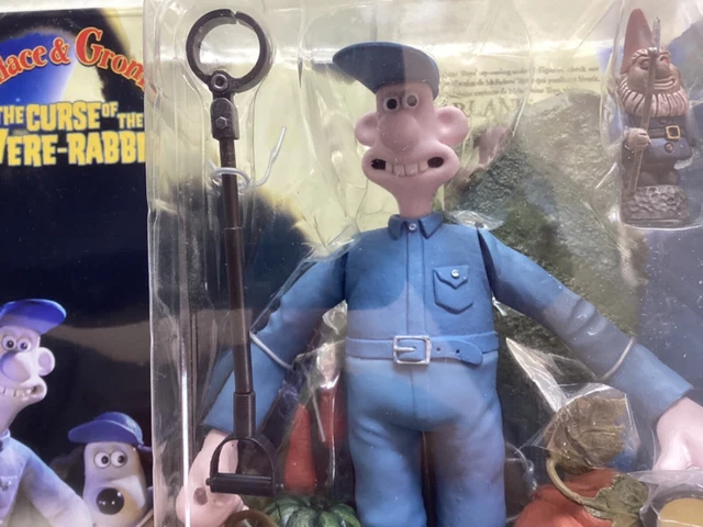 WALLACE AND GROMIT curse of the were rabbit collectible figure Wallace ...
