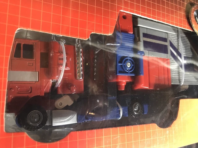 TRANSFORMERS POWERMASTER OPTIMUS PRIME REISSUE G-1 Mold AFA READY ...