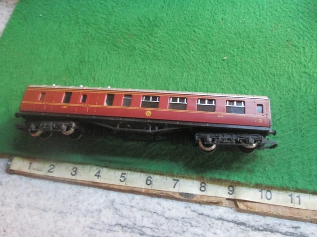 HORNBY R.434 LMS 57` Brake 3Rd Coach (Oo-Gauge) Boxed Lot D86 £3.99 ...