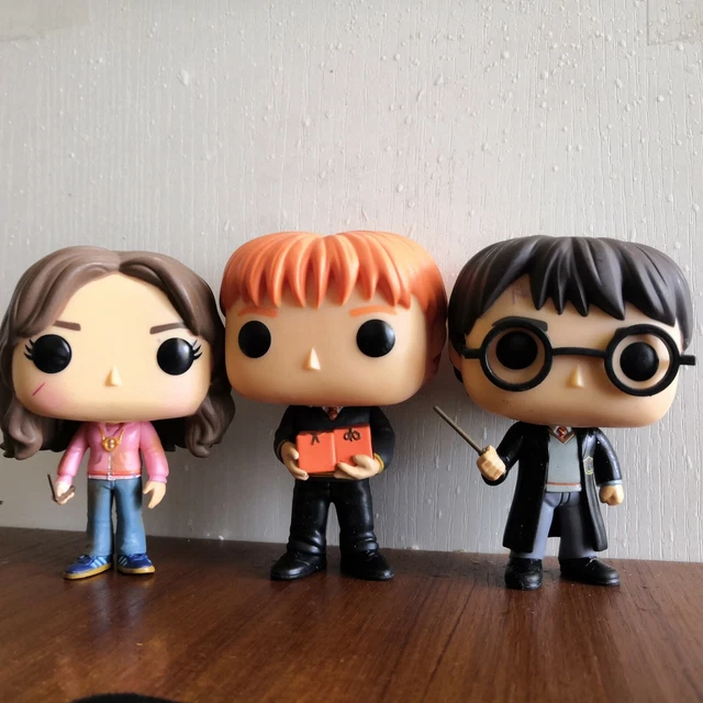FUNKO POP HARRY Potter Harry Potter + Ron Weasley + Hermione Granger ... FUNKO POP HARRY Potter Harry Potter + Ron Weasley + Hermione Granger ...