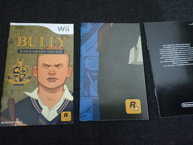 SOLO MANUALE E mappa! Bully: Scholarship Edition - Nintendo Wii EUR 3 ...