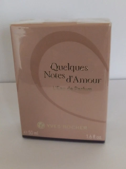 EAU DE PARFUM Quelques Notes D Amour 50 Ml Yves rocher Neuf Sous ...