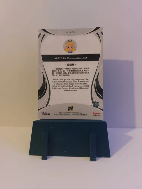 KAKAWOW DISNEY PHANTOM 2025 PD-B-59 Alice Base Card $2.64 - PicClick AU