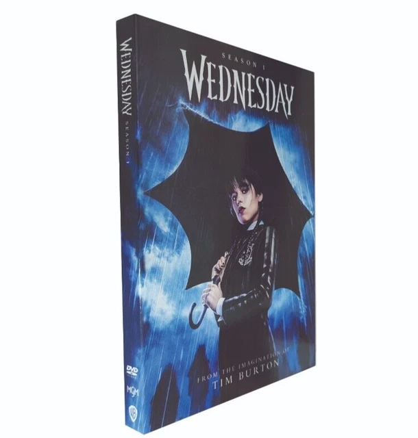 WEDNESDAY: THE COMPLETE First Season (DVD, 2024, Set de 3 disques ...