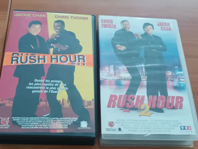 VINTAGE RUSH HOUR 1 & 2 Jackie Chan Chris Tucker VHS EUR 12,00 ...