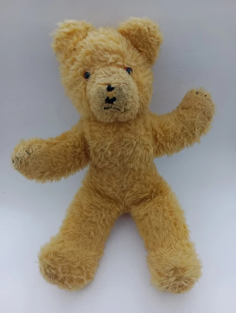 OLD GOLD TEDDY bear Wendy Boston 1950's/60's £14.50 - PicClick UK