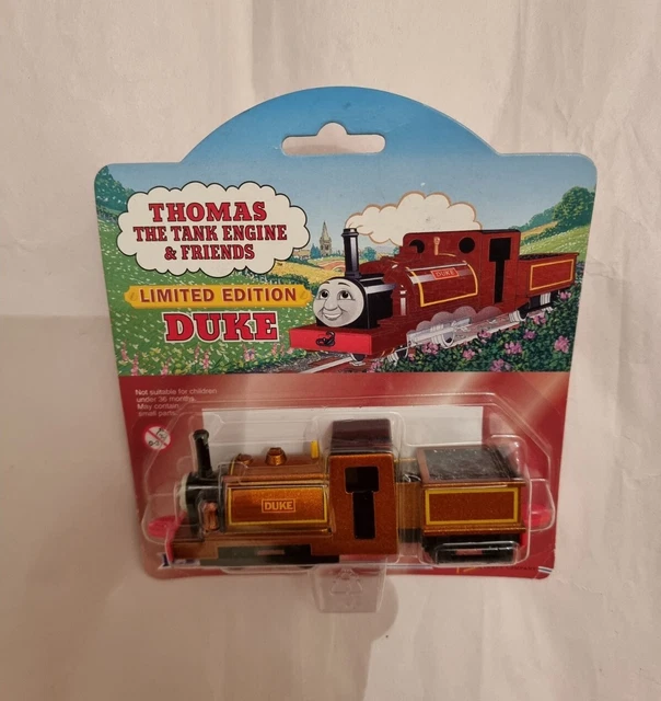 THOMAS TANK & Friends ERTL LIMITED EDITION METALLIC DUKE TRAIN DIECAST ...