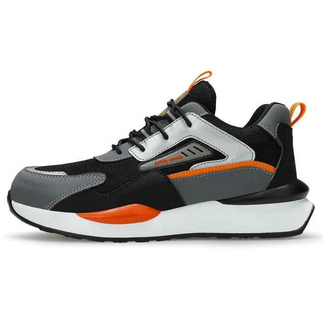 2026 SAFETY TRAINERS Safety Shoes Steel Toe Cap Trainers Work Shoes Men ...