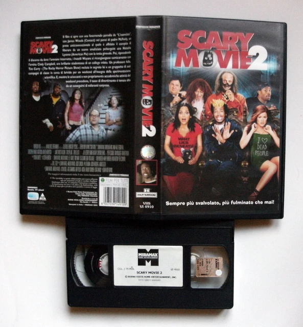 VHS SCARY MOVIE 2 (2001) Shawn Wayans - Marlon Wayans - Miramax - Ex ...