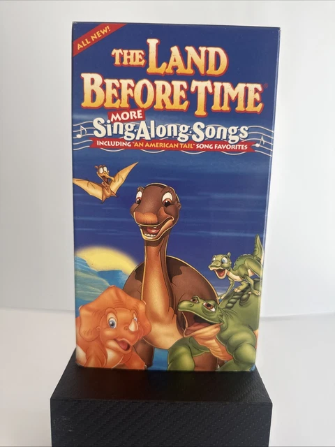 THE LAND BEFORE Time More Sing Along Songs VHS Tape 1998 TESTED $8.36 ...