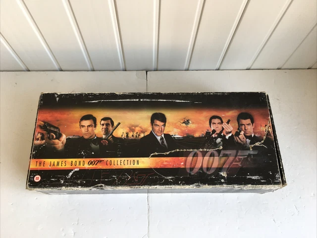 JAMES BOND 007 19 VHS Cassette Tape Box Set CH £23.00 - PicClick UK