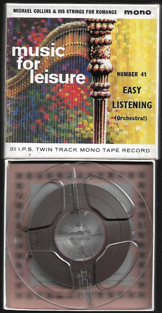 2 SPUR TONBAND Reel to Reel : Michael Collins & Strings (Music for ...