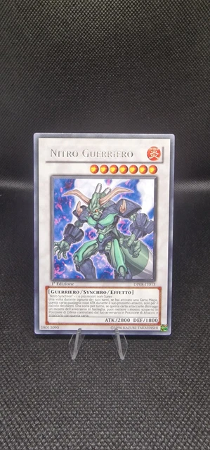NITRO GUERRIERO RARA in Italiano DP08-IT013 YUGIOH Yu-Gi-Oh! EUR 1,50 ...