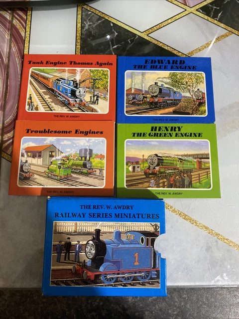 THOMAS THE TANK Engine Railway Book Series Miniatures by William ...