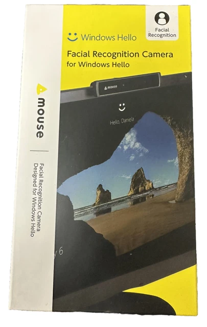 MOUSE FACIAL RECOGNITION Camera for Windows Hello CM02-A Secure Login ...