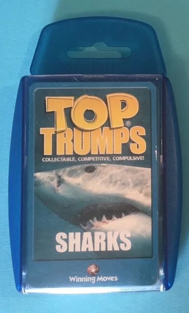 TOP TRUMPS SHARKS £4.99 - PicClick UK