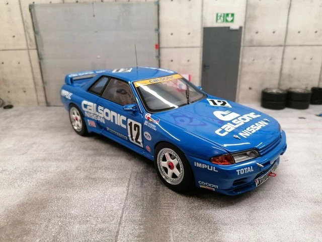 AUTOART NISSAN SKYLINE R32 GT-R Calsonic #12 - 89376 EUR 269,00 ...