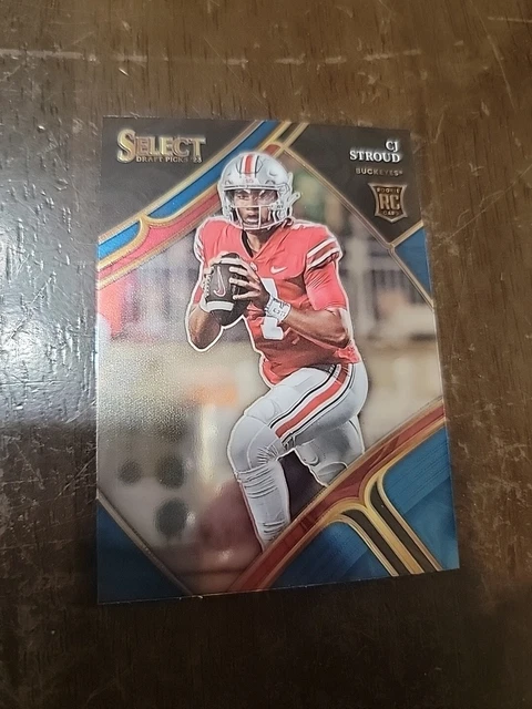 CJ STROUD 2023 Panini Select Draft Picks recrue niveau FIELD #102 ...