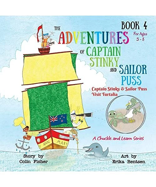 CAPTAIN STINKY AND Sailor Puss visit Turtalia, Colin Fisher EUR 12,50 ...
