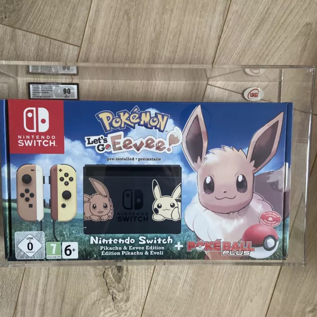 Nintendo Switch Console Pokemon Lets Go Pikachu Eevee Limited Edition