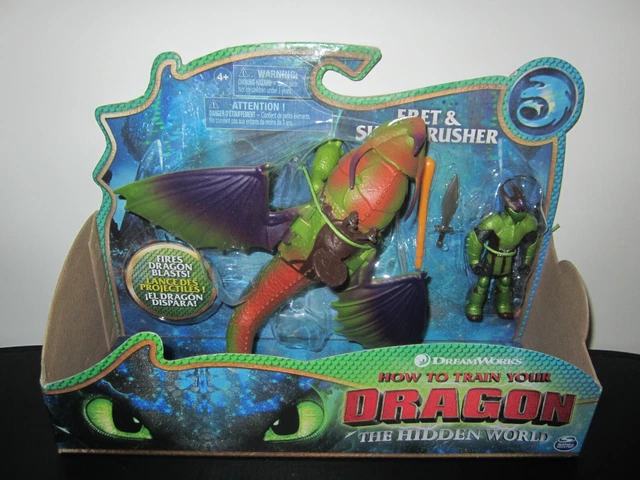 FIGURINE DREAMWORKS SPIN Master figure Dragon The Hidden World Eret ...