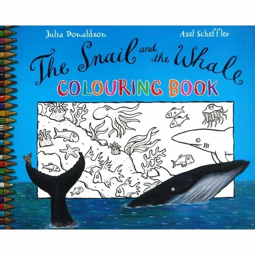 SNAIL AND THE Whale Colouring Book-Donaldson Julia S EUR 4,09 - PicClick IT