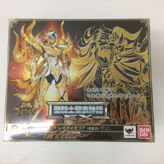 SAINT SEIYA CLOTH Myth EX Soul of Gold GOD Cloth LEO Aiolia Japan EUR ...