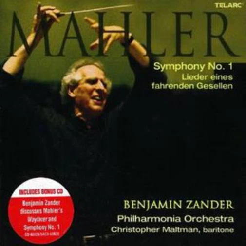 GUSTAV MAHLER SYMPHONY No. 1 (Zander, Philharmonia Orchestra) (CD ...