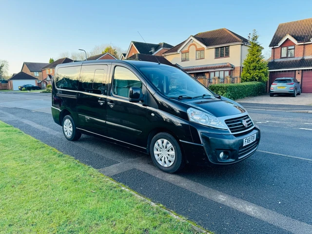 LEFT HAND DRIVE Fiat Scudo 2.0 Hdi 12 Months Mot Minibus 9 Seater Mpv ...