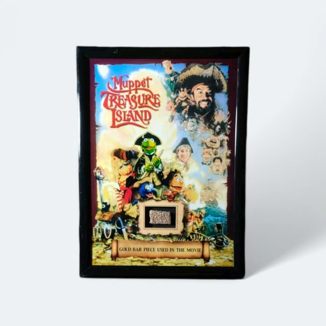 MUPPET TREASURE ISLAND Gold Bar - Screen-Used Movie Prop Display COA ...