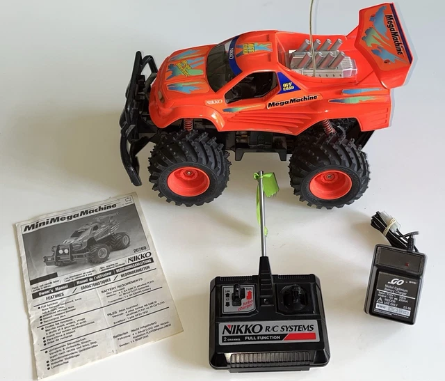 VINTAGE NIKKO MINI Mega Machine RC Radio Control Car Truck Working Complete £39.99 - PicClick UK