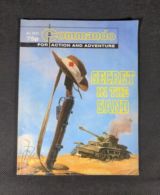 COMMANDO COMIC ISSUE Number 3421 Secret In The Sand EUR 5,19 - PicClick IT