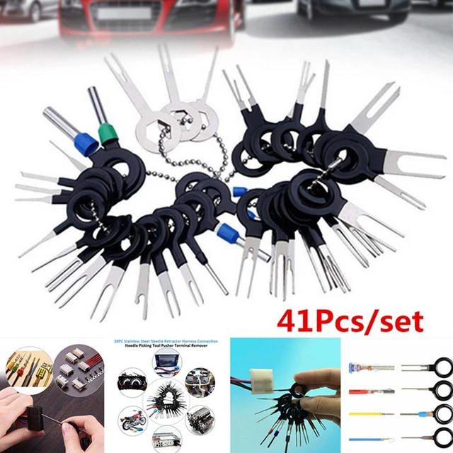 STRUMENTI RIMOZIONE TERMINALI Riparazione Auto Estrattore Pin Auto ...