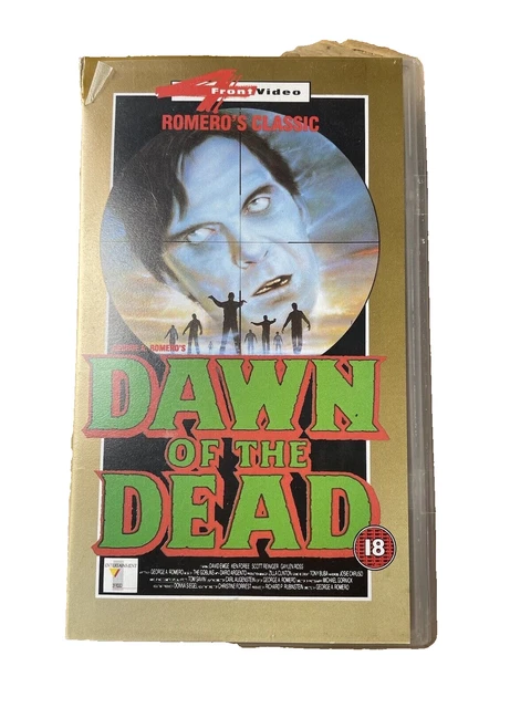 DAWN OF THE Dead Vhs George Romero 1992 Release £7.34 - PicClick UK