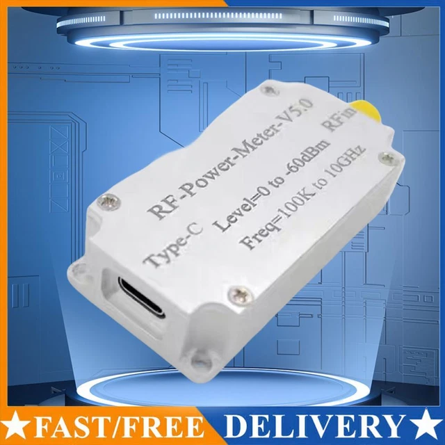 2 MARK CURSORS 100K-10GHZ USB RF Power Meter Amplitude Measurement ...