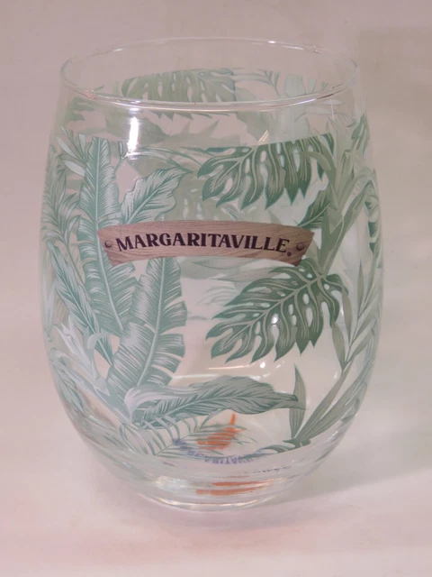 COOL DRINK COCKTAIL GLASS ~ Jimmy Buffet's MARGARITAVILLE ~ Green ...