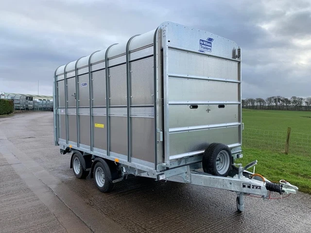 NEW IFOR WILLIAMS Dp120 12Ft Livestock Trailer Low Ramp £6,890.00 ...