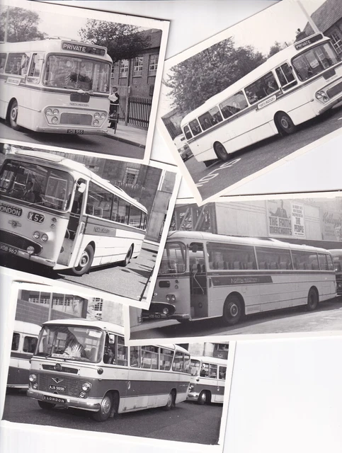 NORTH WESTERN - Single Deck Coach Collection - 10 Images - Ref. # Bc2 £ ...