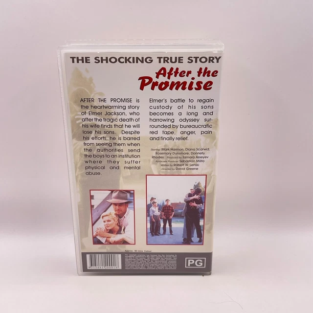 AFTER THE PROMISE (VHS 1987) Based on a True Story, Mark Harmon & Diana ...