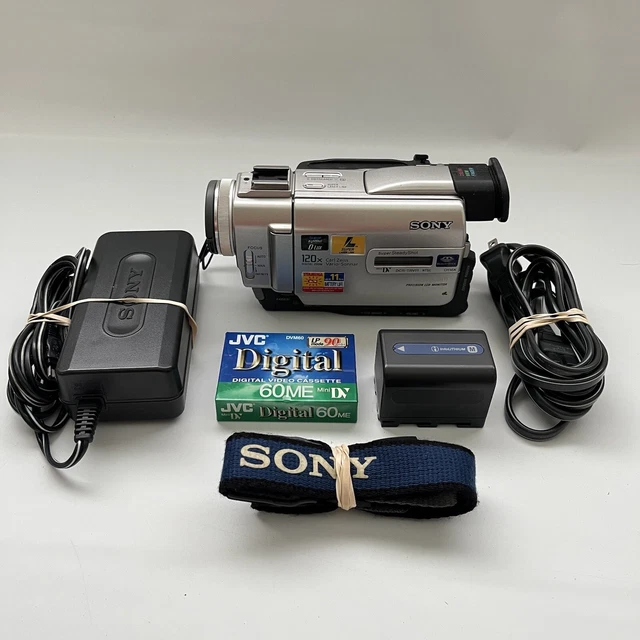 SONY DCR-TRV11 MINIDV Mini Dv Camera Stereo Camcorder VCR Player Video ...