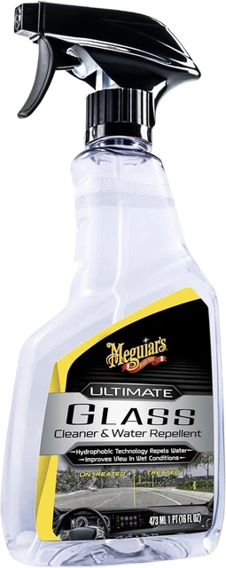 MEGUIAR'S® ULTIMATE GLASS Cleaner G240416EU, 16 oz (473 ml) Bottle £22. ...