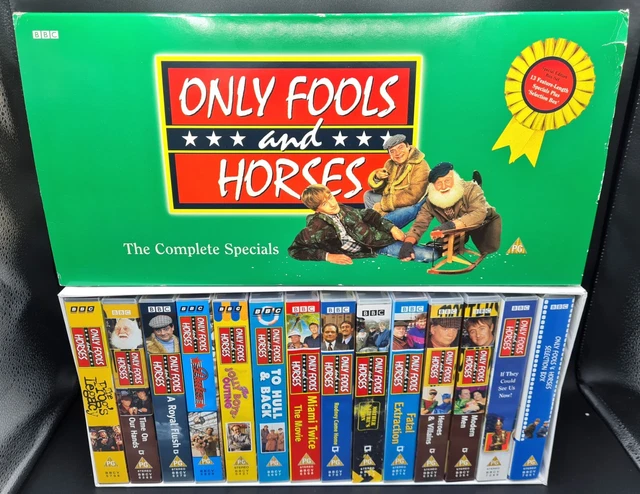 RARE ONLY FOOLS & Horses The Complete Specials VHS Collector Boxset ...