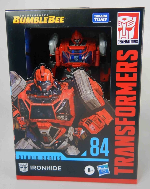 NEW TRANSFORMERS STUDIO Series #84 Deluxe Class IRONHIDE Bumblebee ...