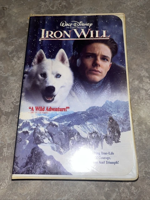 IRON WILL (VHS) Walt Disney Clamshell Case ***TESTED*** £2.23 - PicClick UK