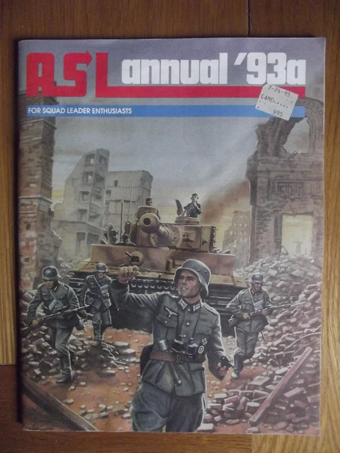 ASL ANNUAL 93A - Advanced Squad Leader - Avalon Hill - MMP £21.52 ...